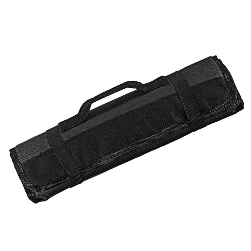 DOITOOL Chef Knife Case Roll Bag, Knife Roll, 22 slots Chef Knife Bag with Handle, Portable Knife Roll Bag for Chefs Culinary Traveling, Knives Pouch