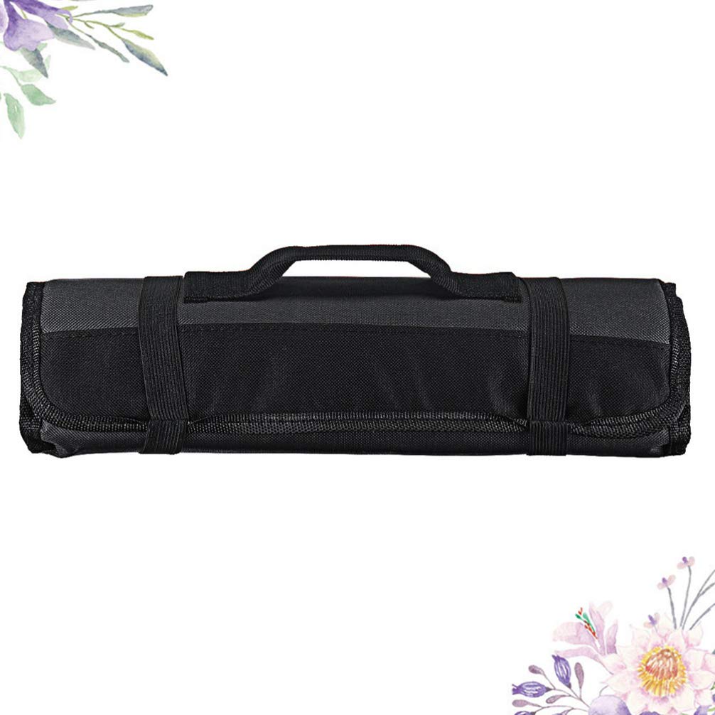 DOITOOL Chef Knife Case Roll Bag, Knife Roll, 22 slots Chef Knife Bag with Handle, Portable Knife Roll Bag for Chefs Culinary Traveling, Knives Pouch