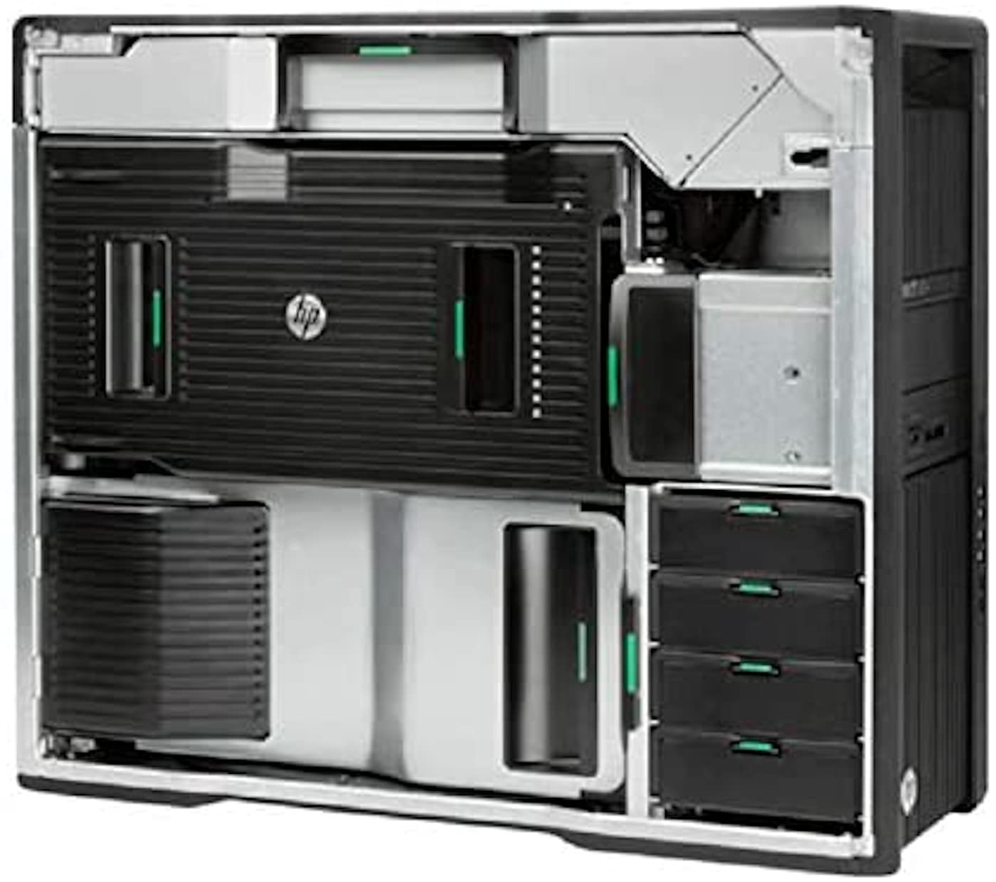 HP Z840 Workstation, 2X Intel Xeon E5-2678 v3 up to 3.1GHz (24 Cores Total), 128GB DDR4, 4X 1TB SSD, Quadro M4000 8GB (4X Display Ports), USB 3.0, Windows 10 Professional 64-bit (Renewed)