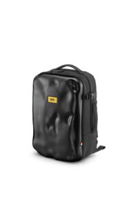 crash baggage iconic backpack | black | 29l | features a rigid & protective dented shell to protect your items