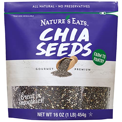 Nature's Eats Black Chia, 16 Oz