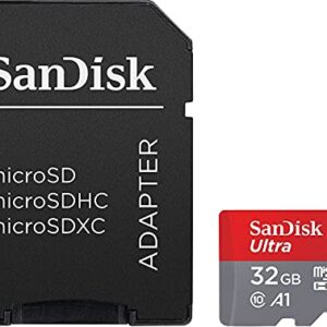 Verified For Garmin devices Professional SanDisk Ultra 32GB Micro SDXC Card Custom Hi-Speed Lossless Format! Includes Standard SD Adapter. (UHS-1 A1 Class 10 Certified 100MBs)