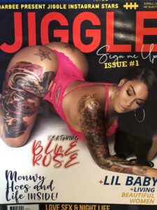 magazine jiggle issue #1 [bluerose cover]q