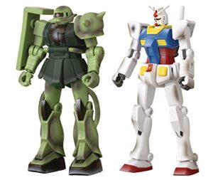 2021 con exclusive gundam infinity - epic battle rx-78 & zaku figure 2-pack