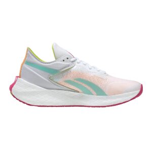 reebok women's floatride energy symmetros running shoe - color: white/white/pixel mint - size: 8.5 - width: regular