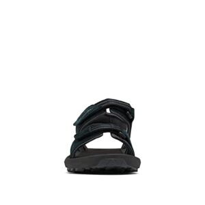 Columbia Women's Trailstorm Hiker 2 Strap Sport Sandal, Black/Light Cloud, 8