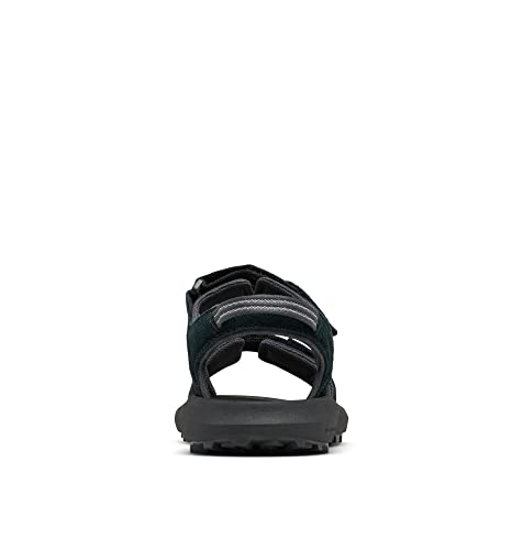 Columbia Women's Trailstorm Hiker 2 Strap Sport Sandal, Black/Light Cloud, 8