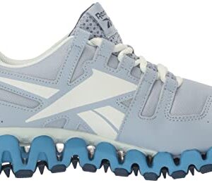 Reebok Women's ZigWild TR 6 Cross Trainer, Gable Grey/Opal Glow/Essential Blue, 5.5