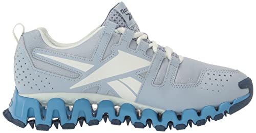 Reebok Women's ZigWild TR 6 Cross Trainer, Gable Grey/Opal Glow/Essential Blue, 5.5