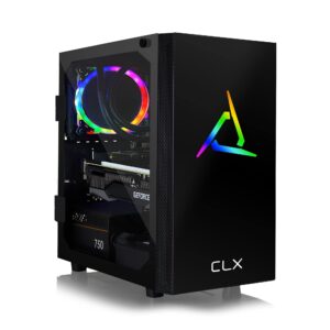 clx set tgmsetrth0c20bm gaming desktop - liquid cooled amd ryzen 9 5900x 3.7ghz 12-core processor, 16gb ddr4 memory, geforce rtx 3060 ti 8gb gddr6 graphics, 480gb ssd, 2tb hdd, wifi, windows 11 home