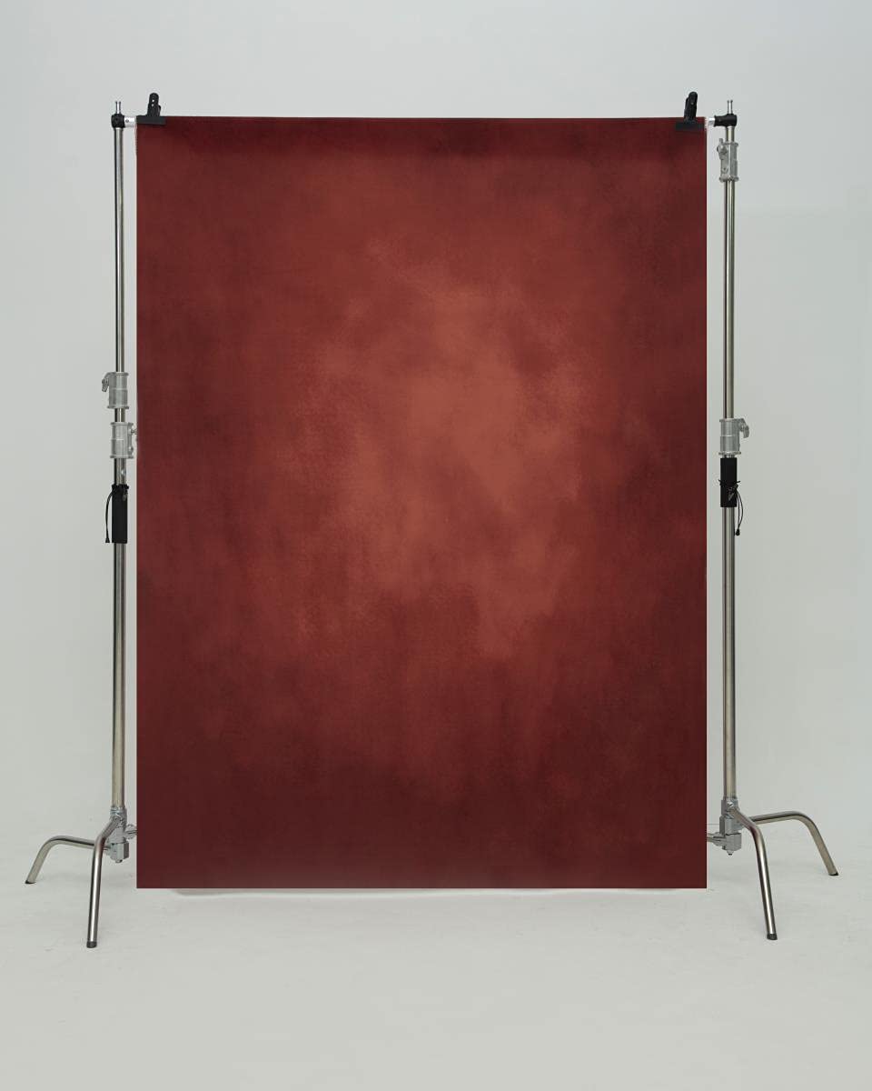 Kate 5x7ft Red Abstract Backdrops Microfiber Red Portrait Background for Photoshoot, for Photography, for Birthday