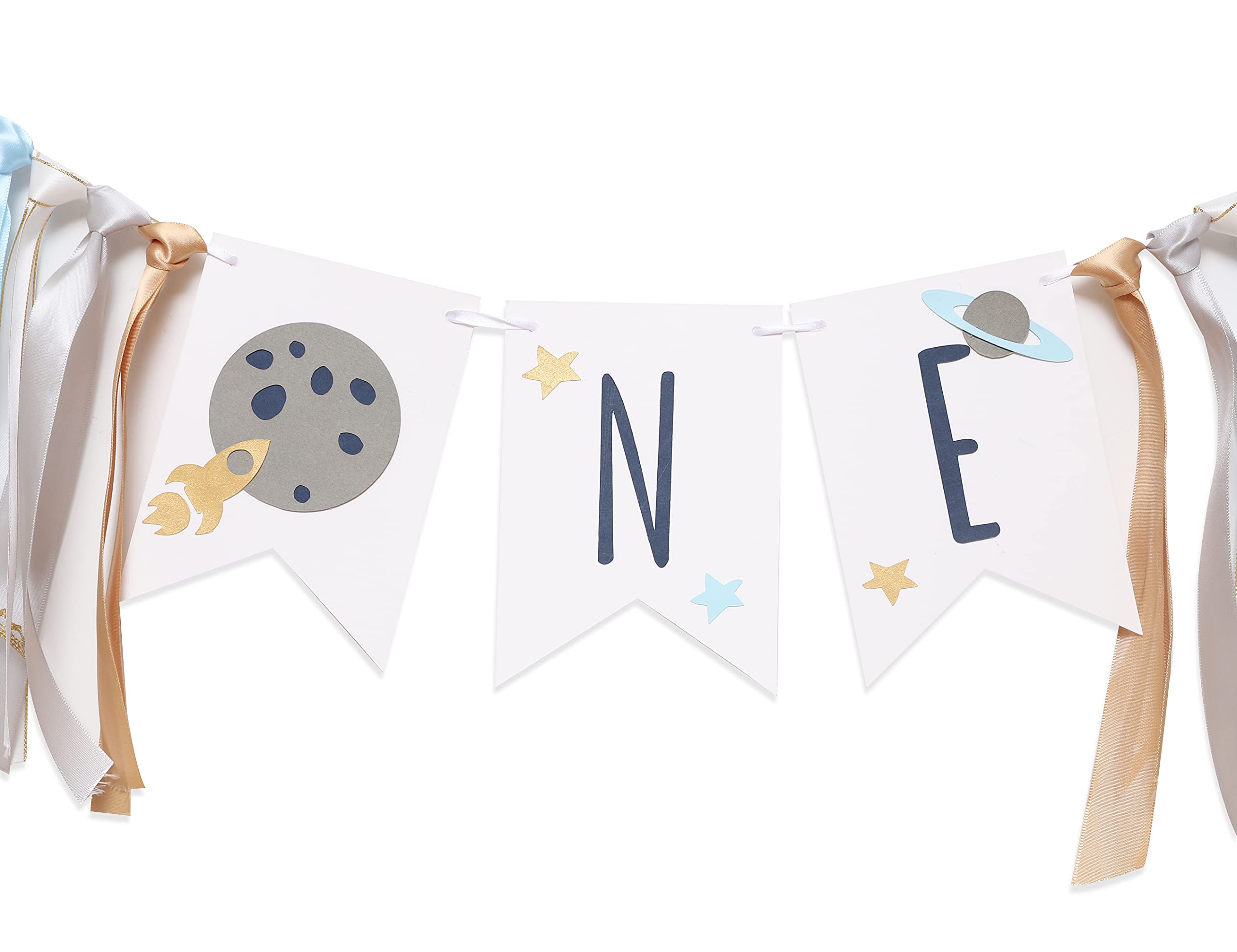 Space Theme 1st Birthday Banner-space Theme High Chair Banner, 1st Birthday High Chair Banner, Outer Space Birthday, 3 2 1 Lift-off, Universe Birthday, Orbit the Sun, Rocket Ship (rocket Banner)