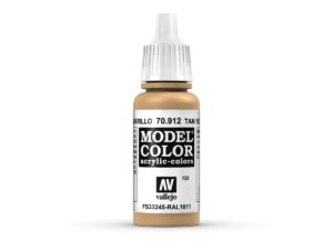 vallejo model color 70912 tan yellow (17ml)