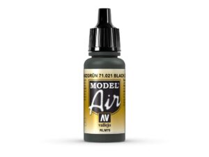 vallejo model air 71021 black green rlm70 (17ml)