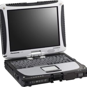 Panasonic Toughbook 19, CF-19 MK5, 10.1 Touchscreen, Rugged Laptop Convertible Tablet, Intel Core i5-2520M2.50GHz, 128 GB SSD, 8GB, Wi-fi, Bluetooth, Dedicated GPS, GOBI, Windows 10 Pro (Renewed)