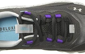 Under Armour Women's Charged Verssert SPKLE, Jet Gray/Fresco Blue, 5.5 Medium US