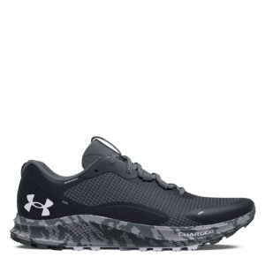 Under Armour Men's Charged Bandit 2 SP, Black/White, 13 Medium US