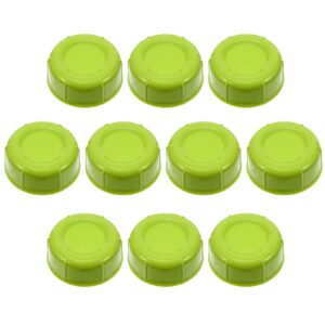 kisangel 10pcs bottle cap travel replacement caps leak proof lids for glass milk bottle breastmilk bottles