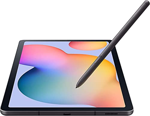 Samsung Galaxy Tab S6 Lite 10.4", 64GB Wi-Fi Tablet Oxford Gray, S Pen Included, SM-P610NZABXAR (Renewed)