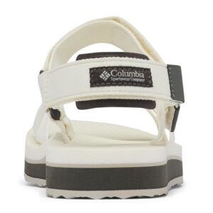 Columbia Women's Alava Sport Sandal, Snowcap/Light Cloud, 8