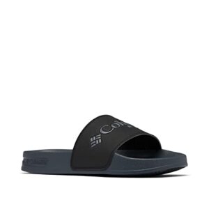 Columbia Women's Tidal Ray PFG Slide, Black/Graphite, 7