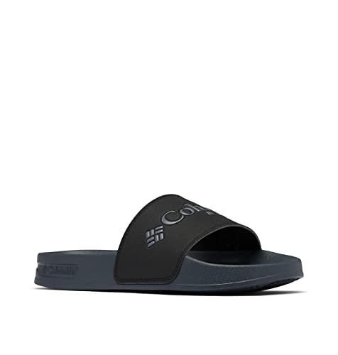 Columbia Women's Tidal Ray PFG Slide, Black/Graphite, 7