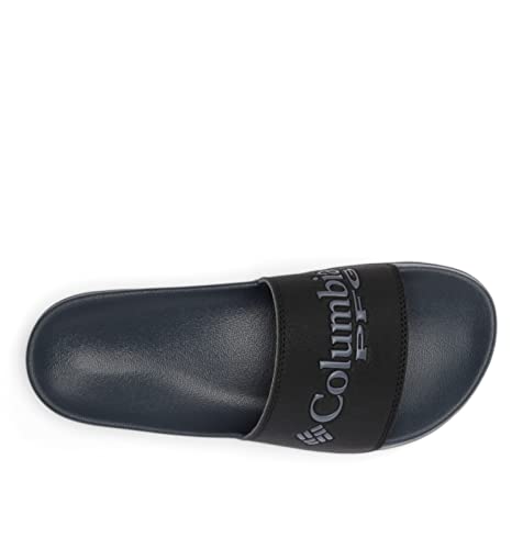 Columbia Women's Tidal Ray PFG Slide, Black/Graphite, 7