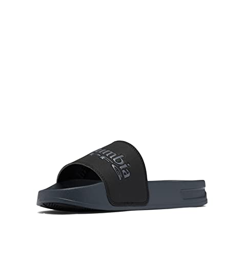 Columbia Women's Tidal Ray PFG Slide, Black/Graphite, 7