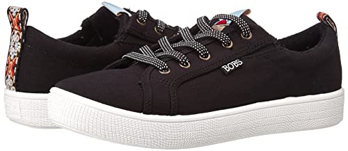 Skechers Women's Bob's B Extra Cute Style 113323 Black Canvas Fashion Sneaker