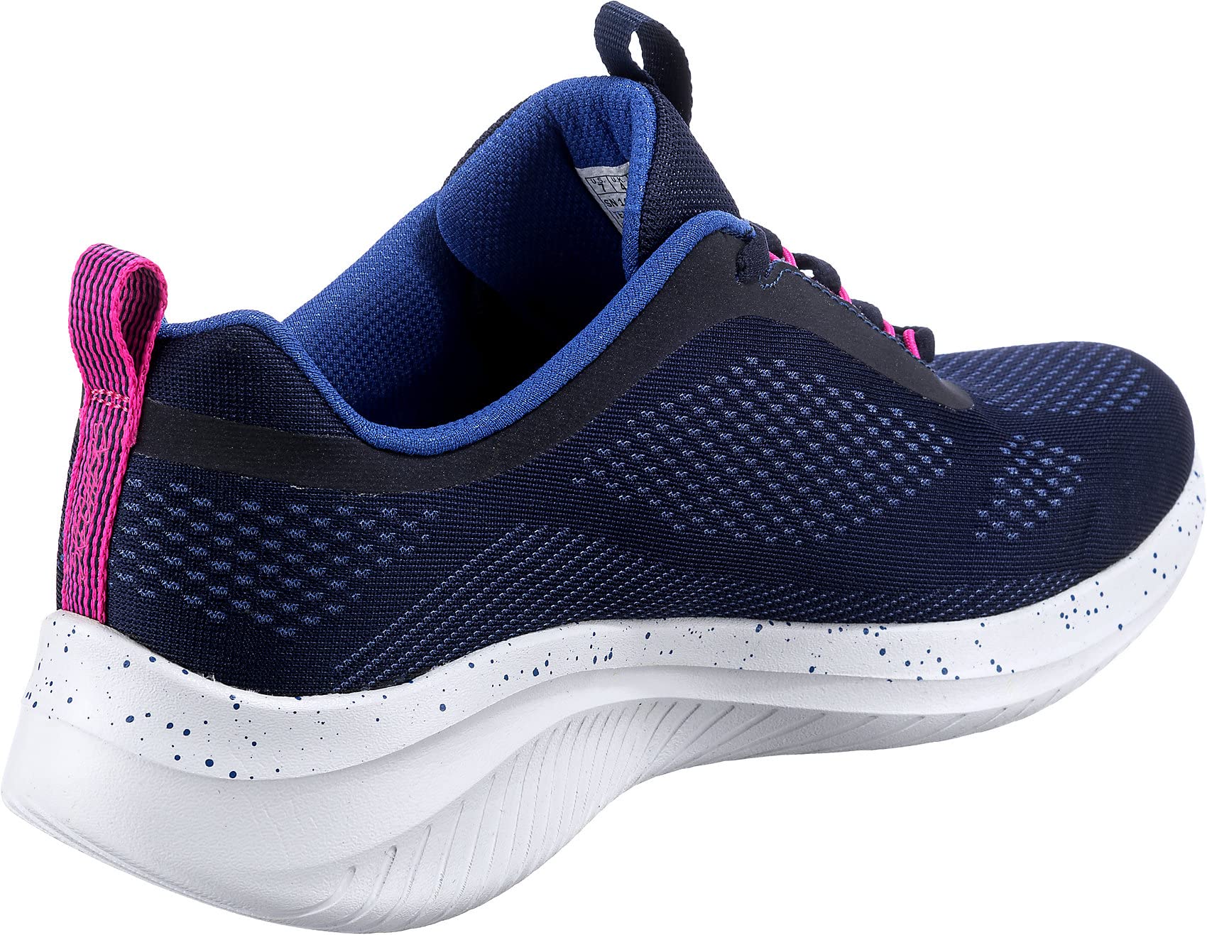 Skechers Sport Women's Women's New Horizon Sneaker, NVPK=Navy/Hot Pink, 9.5