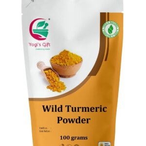 Kasturi Turmeric Powder for Skin Care | Wild Turmeric Powder | Aka Kasturi Manjal Powder | Best for Preparing Turmeric Face Mask | Get Clear and Glowing Skin Naturally | 100grams / 3.5 Oz pack