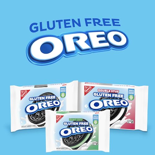 OREO Original & OREO Double Stuf Gluten Free Cookies Variety Pack, 4 Packs