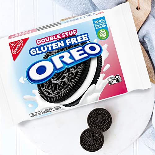 OREO Original & OREO Double Stuf Gluten Free Cookies Variety Pack, 4 Packs