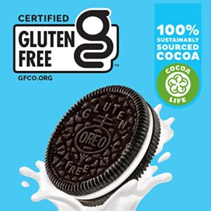 OREO Original & OREO Double Stuf Gluten Free Cookies Variety Pack, 4 Packs