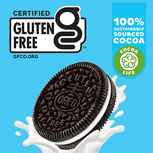 OREO Original & OREO Double Stuf Gluten Free Cookies Variety Pack, 4 Packs