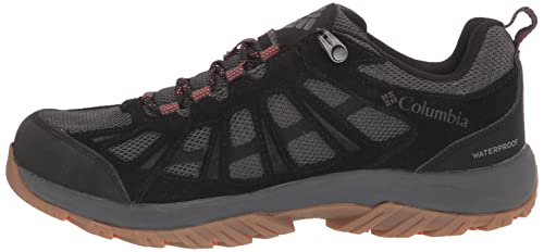 Columbia Men's Redmond III Waterproof Hiking Shoe, Dark Grey/Black, 11