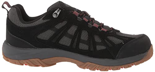 Columbia Men's Redmond III Waterproof Hiking Shoe, Dark Grey/Black, 11