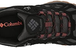 Columbia Men's Redmond III Waterproof Hiking Shoe, Dark Grey/Black, 11