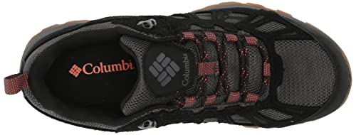 Columbia Men's Redmond III Waterproof Hiking Shoe, Dark Grey/Black, 11