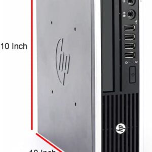 HP 8300 USFF Computer Desktop PC, Intel Core i7 3.4GHz Processor, 8GB Ram, 120GB Solid Drive, WiFi | Bluetooth, 1080p Webcam, Wireless Keyboard & Mouse, 24 Inch Monitor, Windows 10 (Renewed)