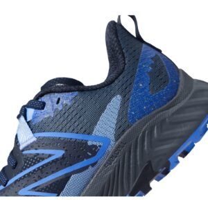 New Balance Women's FuelCell Summit Unknown V3 Trail Running Shoe, Black/Vibrant Violet/Vibrant Spring Glo, 8 Wide