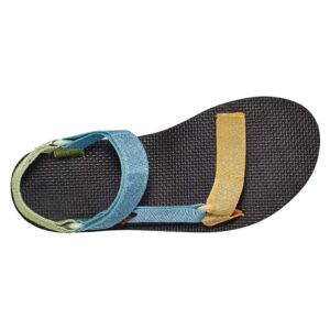 Teva Women's Midform Universal Sandal, Metallic Blue Multi, 5