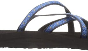 Teva Women's Olowahu Sandal, Flower Loom Navy, 8