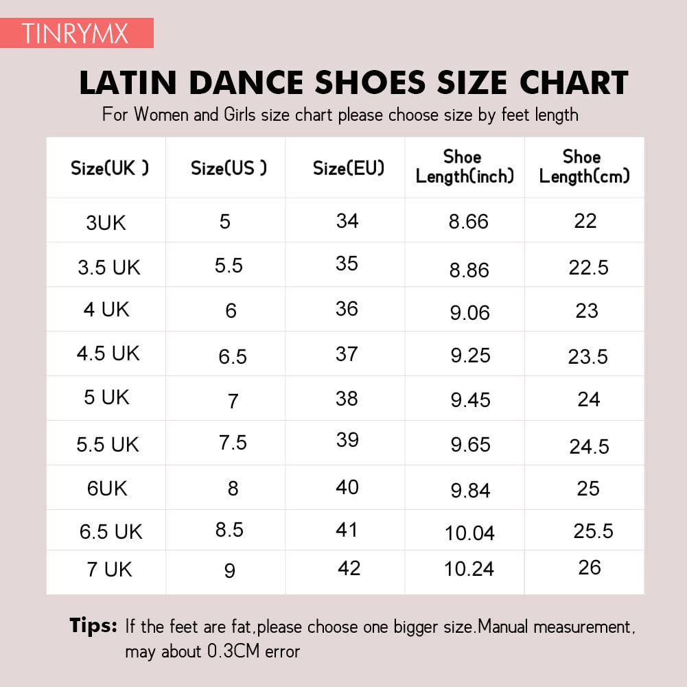 TINRYMX Women's Latin Dance Shoes Satin Ballroom Salsa Cha-cha Professional Practice Dance Shoes,EM217-Brown-2 Inch,6 US