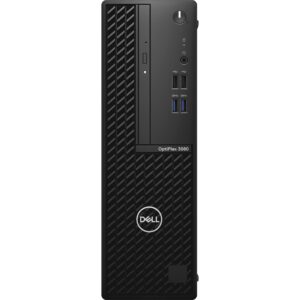 Dell OptiPlex 3000 3080 Desktop Computer - Intel Core i5 10th Gen i5-10505 Hexa-core (6 Core) 3.20 GHz - 8 GB RAM DDR4 SDRAM - 128 GB NVMe M.2 PCI Express M.2 SSD - Small Form Factor - Black