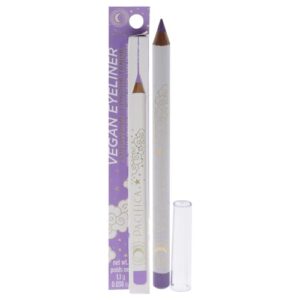 pacifica beauty, longwear pastel purple eyeliner pencil, lilac, pigmented vibrant color, vitamin e + coconut oil, no-skip formula, graphic liner, vegan & cruelty free, 0.038 oz