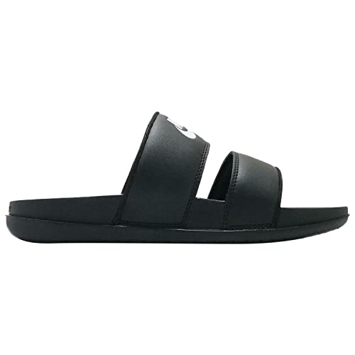 Nike Women's Offcourt Duo Slides (5, Black/Black/White)