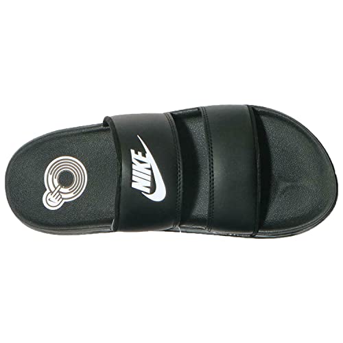 Nike Women's Offcourt Duo Slides (5, Black/Black/White)