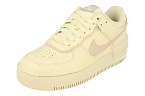 nike womens wmns air force 1 low shadow cu8591 102 coconut milk - size 6w