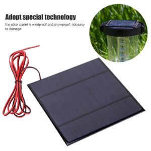 Solar Panel Polysilicon 4.5W Solar Panel High Conversion Efficiency Windproof Snowproof Outdoor Solar Charger 5V